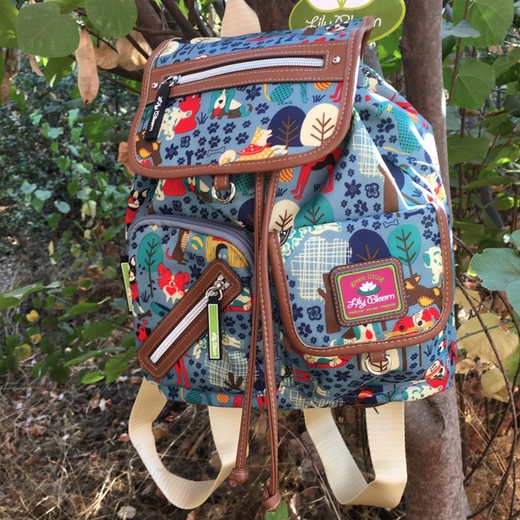 Lily Bloom | Bags | Who Let The Dogs Out Lily Bloom Backpack | Poshmark